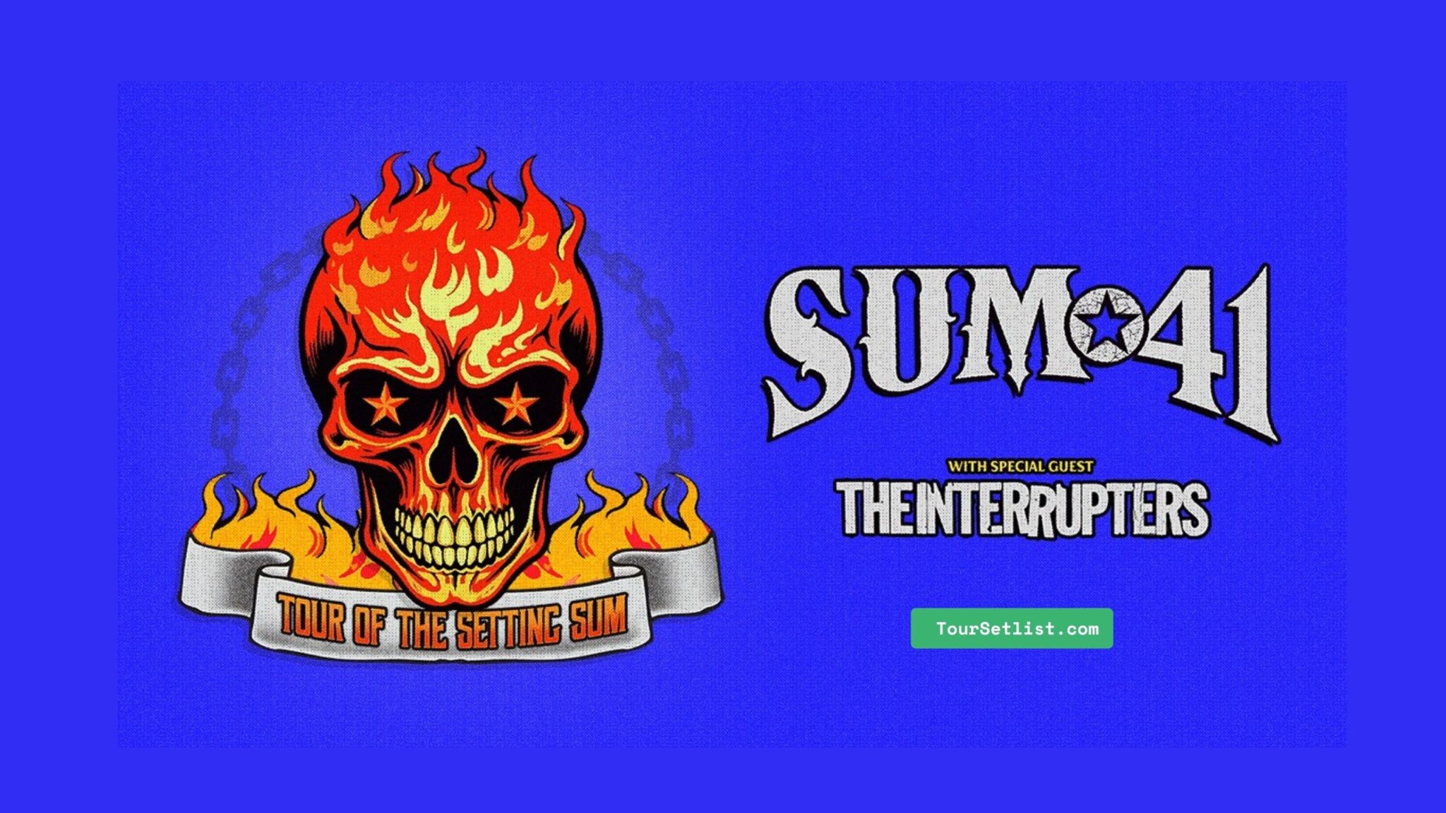 Tour Of The Setting Sum By Sum 41: Tour Dates & Venues
