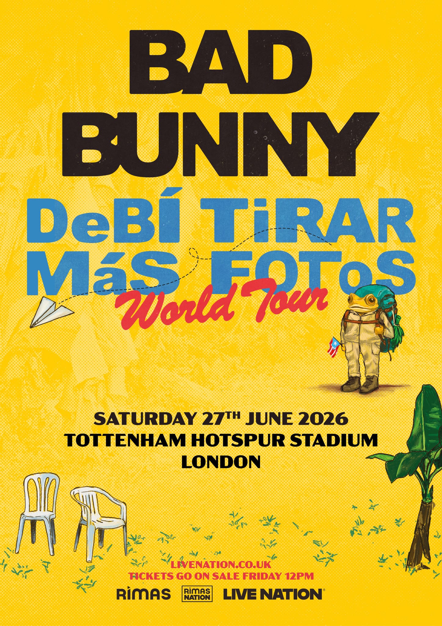 Bad Bunny Debí Tirar Más Fotos Tour Setlist 2025