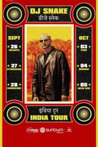 DJ Snake India Tour 2025 Setlist, Dates & Tickets