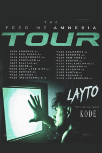 Layto And Kode The Feed Me Amnesia Tour 2025 Setlist, Dates & Tickets