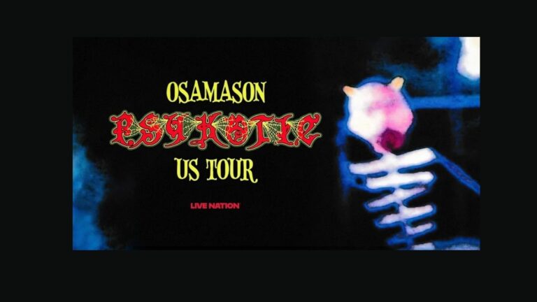 OsamaSon Psykotic Tour 2025 Setlist, Dates, Venues & Tickets