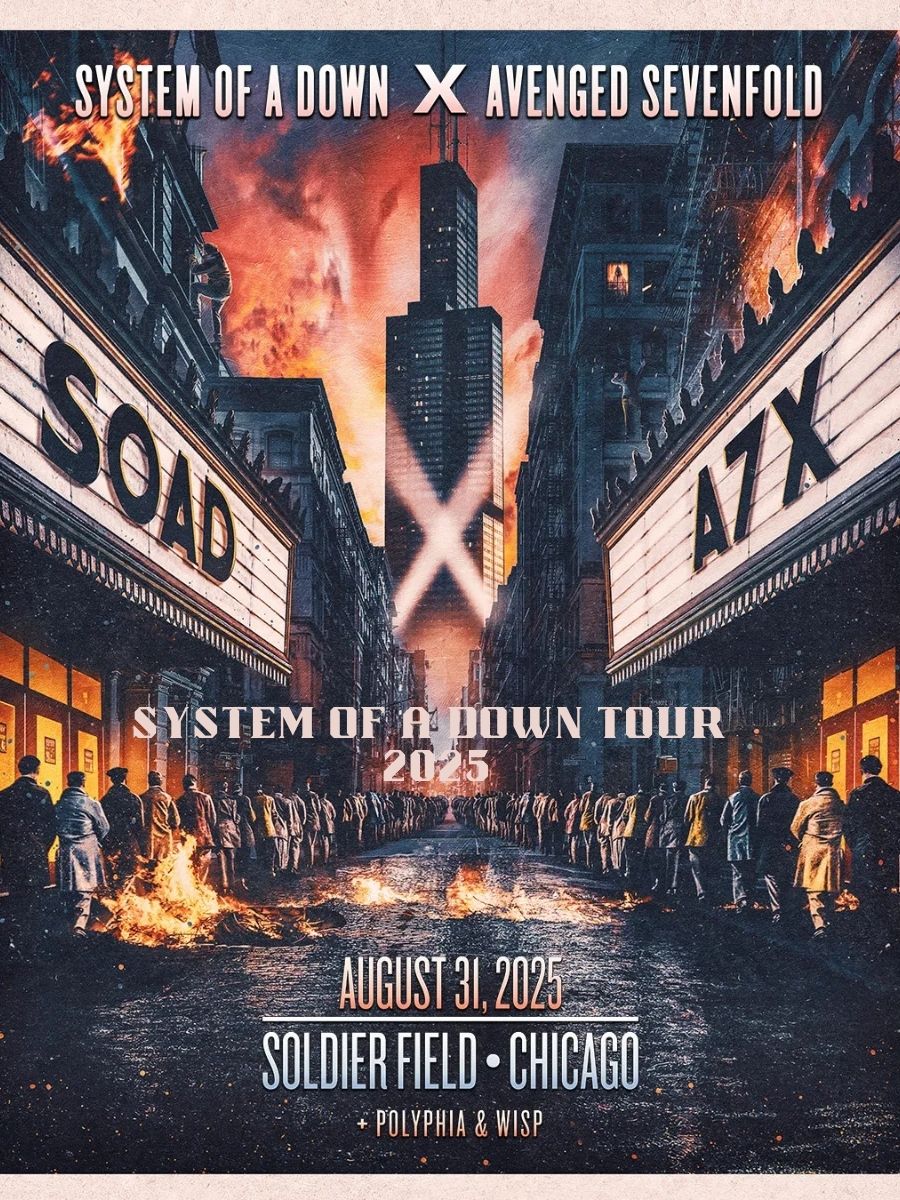 SOAD Tour 2025 Dates, Setlist, Venues, Schedule & Tickets