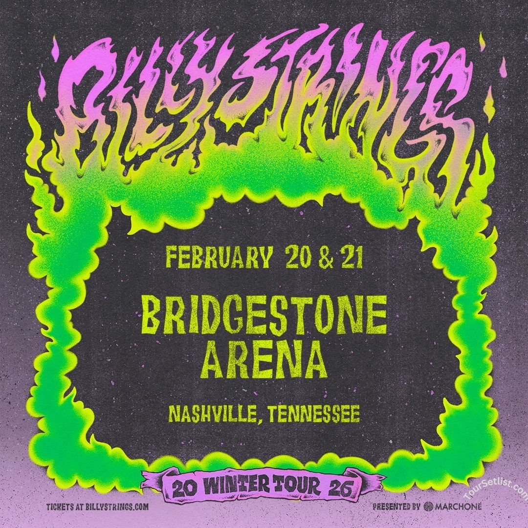 Billy Strings Announces 2026 Winter Tour