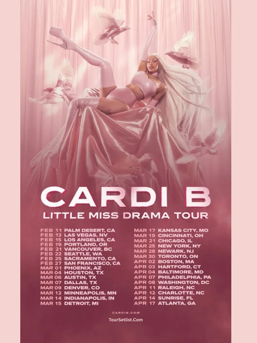 Cardi B Announces 2026 Little Miss Drama Tour