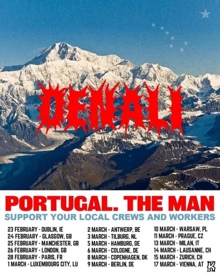 Portugal The Man Europe Tour 2026 Setlist, Dates, Presale & Tickets