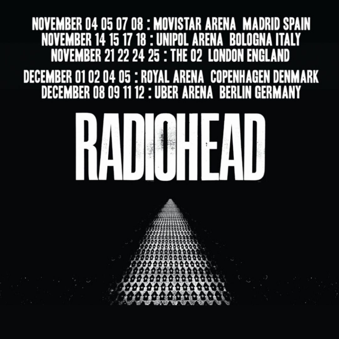Radiohead 2025 UK And European Tour Tickets: How To Buy?