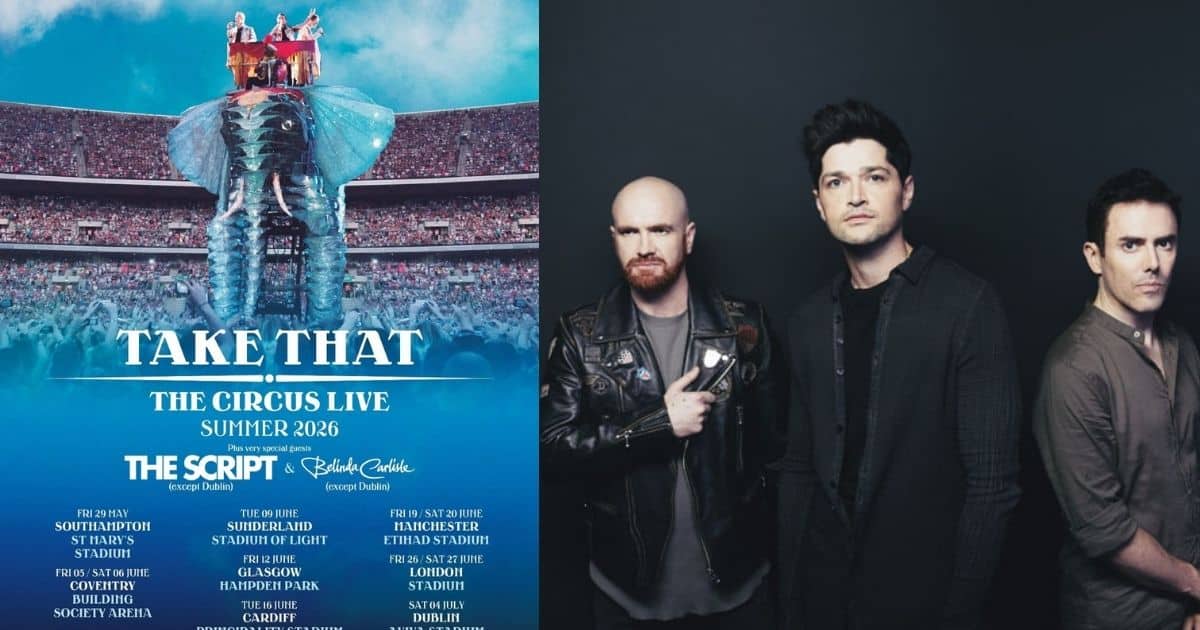 The Script Tour 2026 Uk Dates, Setlist, Schedule & Tickets