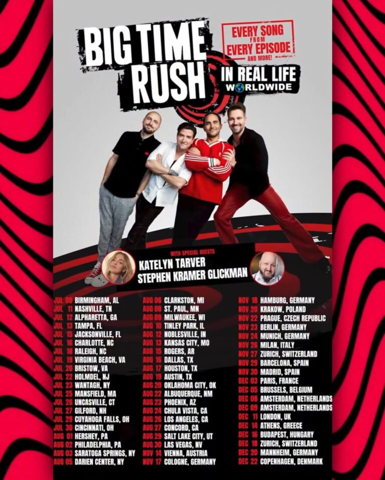 Big Time Rush Tour 2026 - Setlist, Dates, Venues & Presale