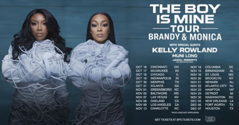 Brandy And Monica Tour Dates 2025-26 - Cities, Venues & Tickets