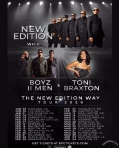New Edition Tour 2026 - Dates, Setlist, Venues, Cities & Tickets