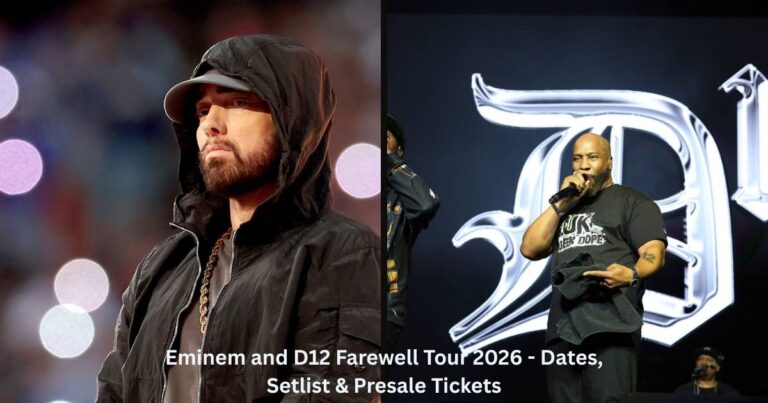 Eminem And D12 Farewell Tour 2026 - Dates, Setlist & Tickets