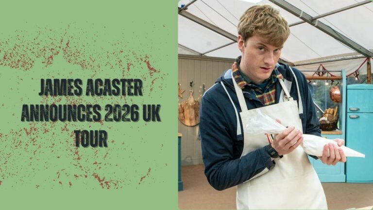 James Acaster Announces 2026 UK Tour 44 Shows