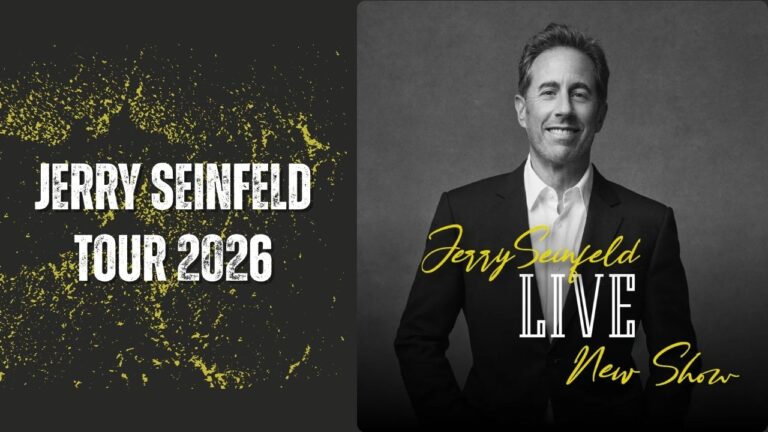 Jerry Seinfeld Tour 2026: Full Tour Dates & Presale Tickets Info