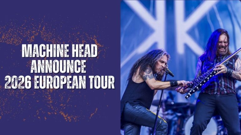 Machine Head Announce 2026 European Tour