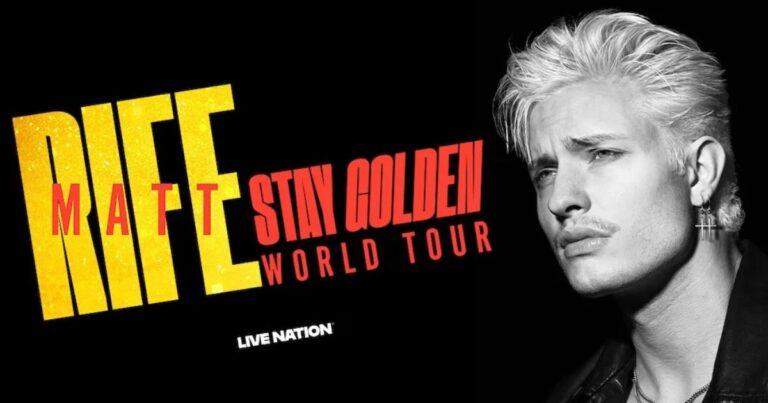 Matt Rife 2026 Stay Golden World Tour Tickets & Presale