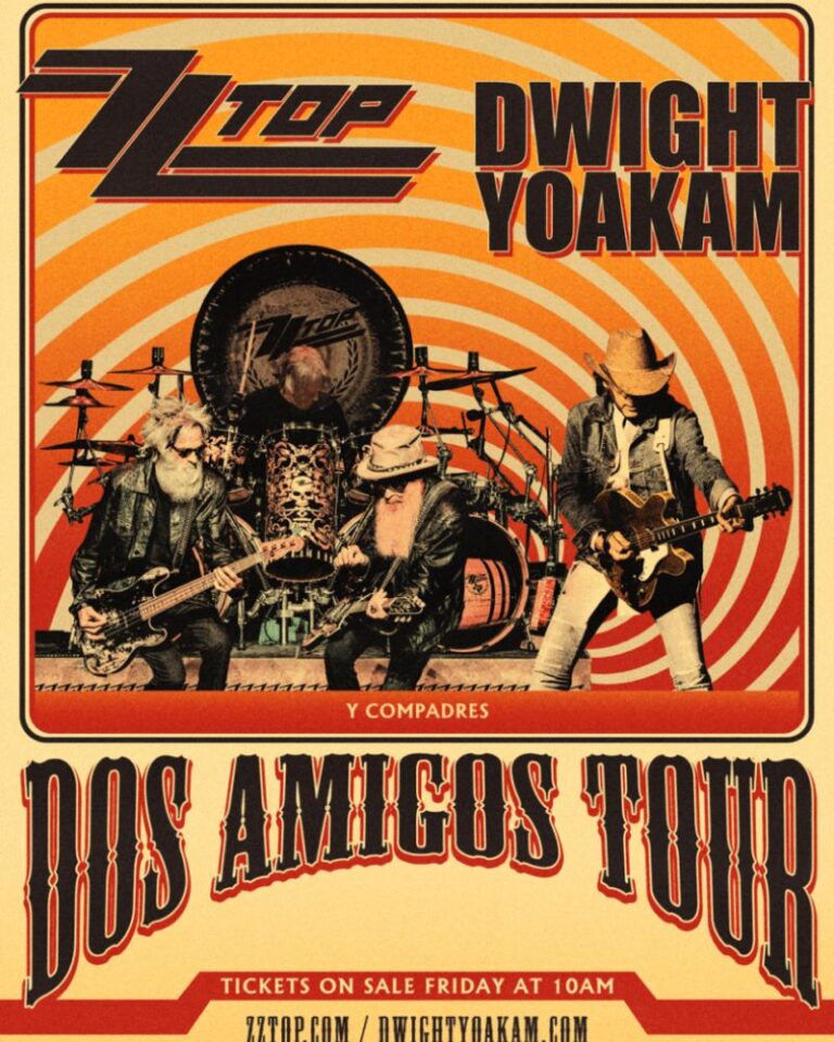ZZ Top 2026 Tour New Dates, Cities & Venues: Europe & USA