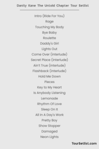 Danity Kane The Untold Chapter Tour 2025 Dates, Setlist & Tickets