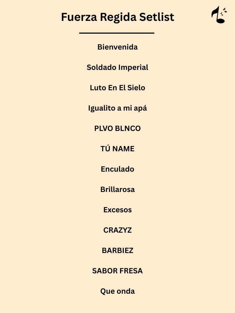 Fuerza Regida Tour 2026 Setlist, Schedule, Dates & Presale