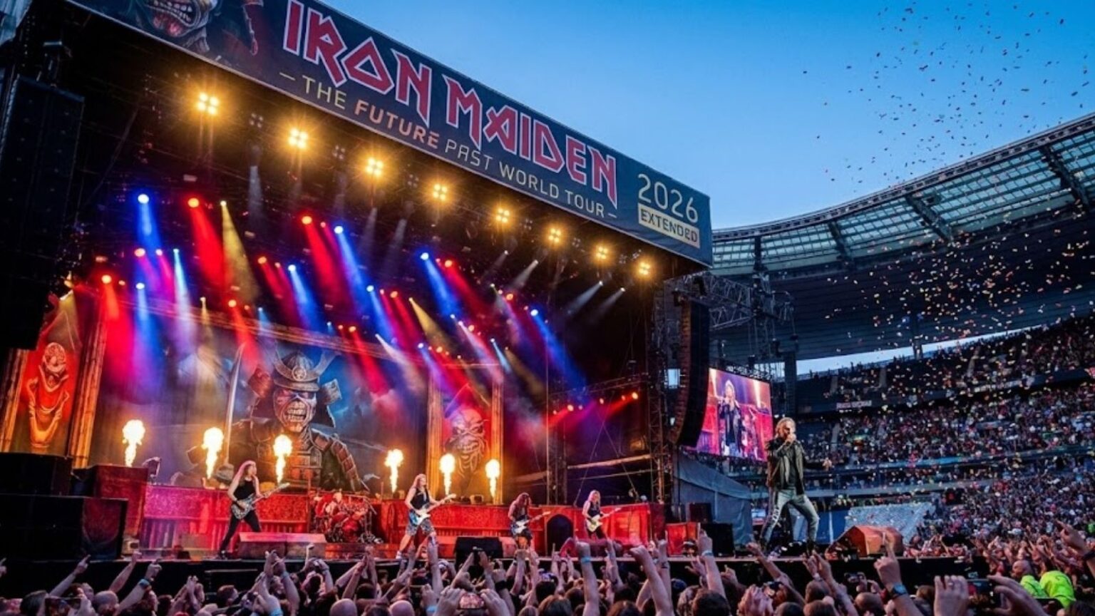 Iron Maiden 2026 Tour Extended - What To Expect From Tour?