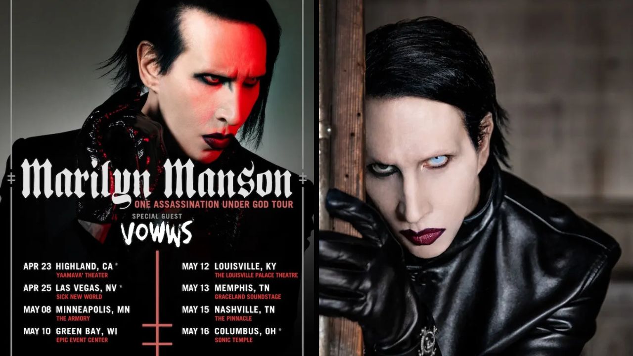 MARILYN MANSON 2026 US Tour Dates - One Assassination Under God