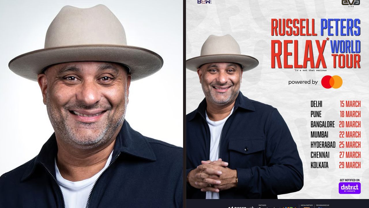 Russell Peters India Tour 2026 Dates Announced