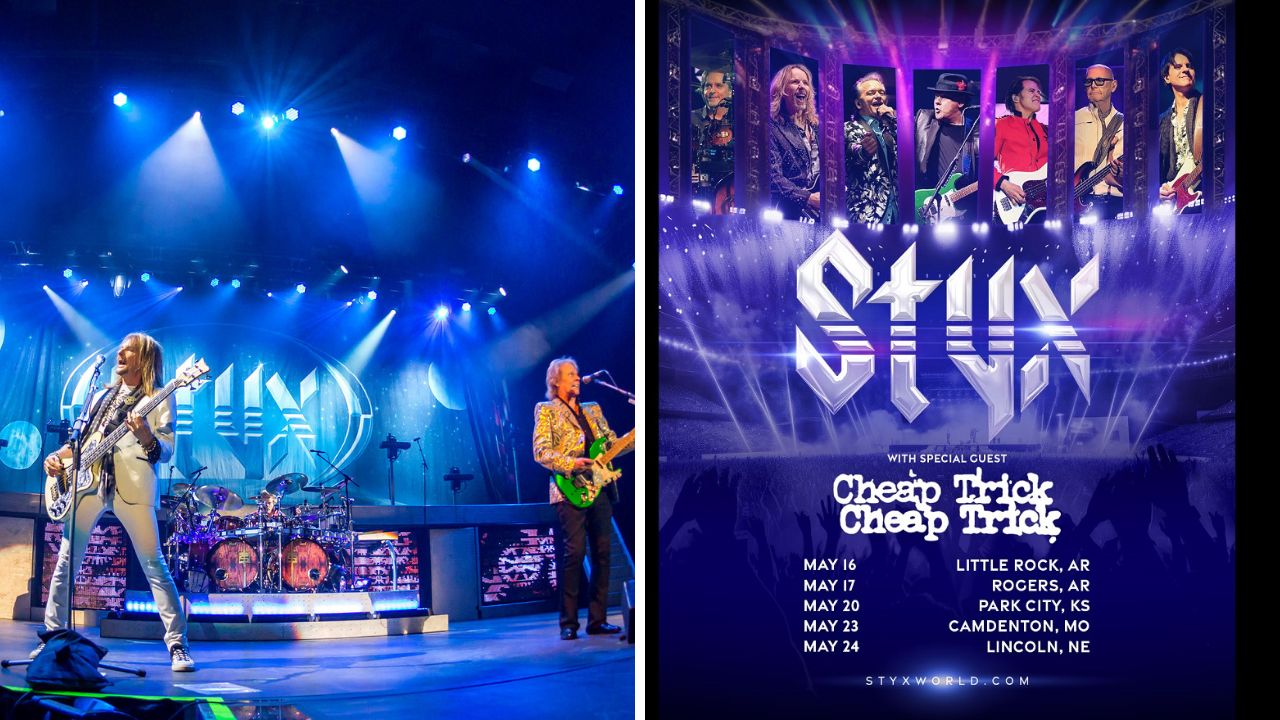 Styx Tour 2026 - Dates, Setlist, Venues, Cities & Presale Tickets