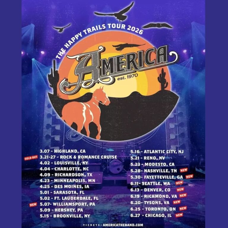 America 2026 Tour Dates Revealed With New Cities