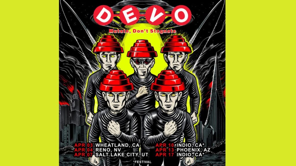 DEVO Announces Mutate Dont Stagnate 2026 Tour