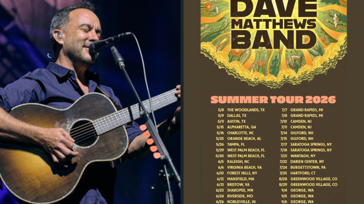 Dave Matthews 2026 Tour Setlist - Concert Songs, Venues & Dates