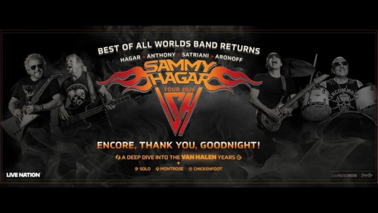 Sammy Hagar 2026 Tour Dates With Rick Springfield