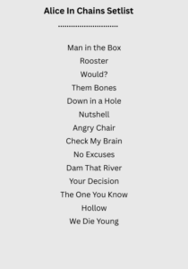 Alice In Chains 2026 Tour Rumors, Dates & Expected Setlist