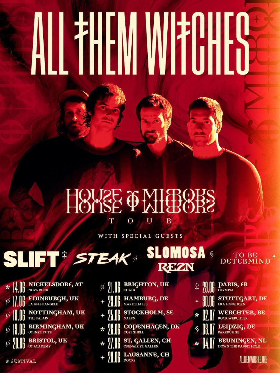 All Them Witches Announce 2026 Tour For UK & Europe