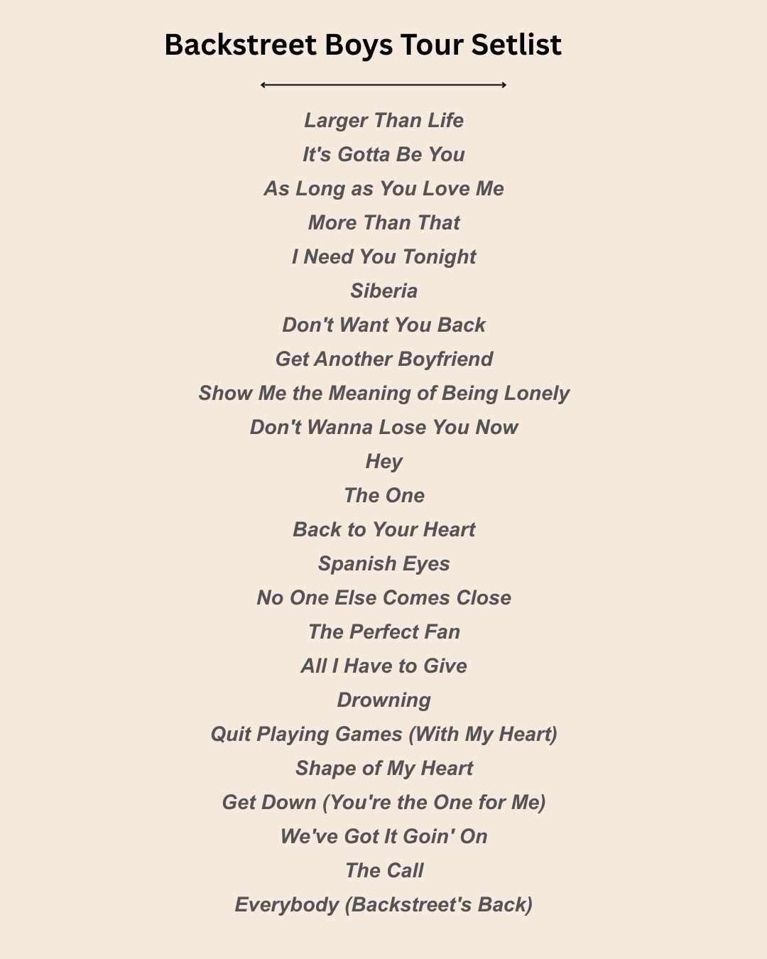 Backstreet Boys Farewell Tour 2026 - Dates, Expected Setlist & Tickets