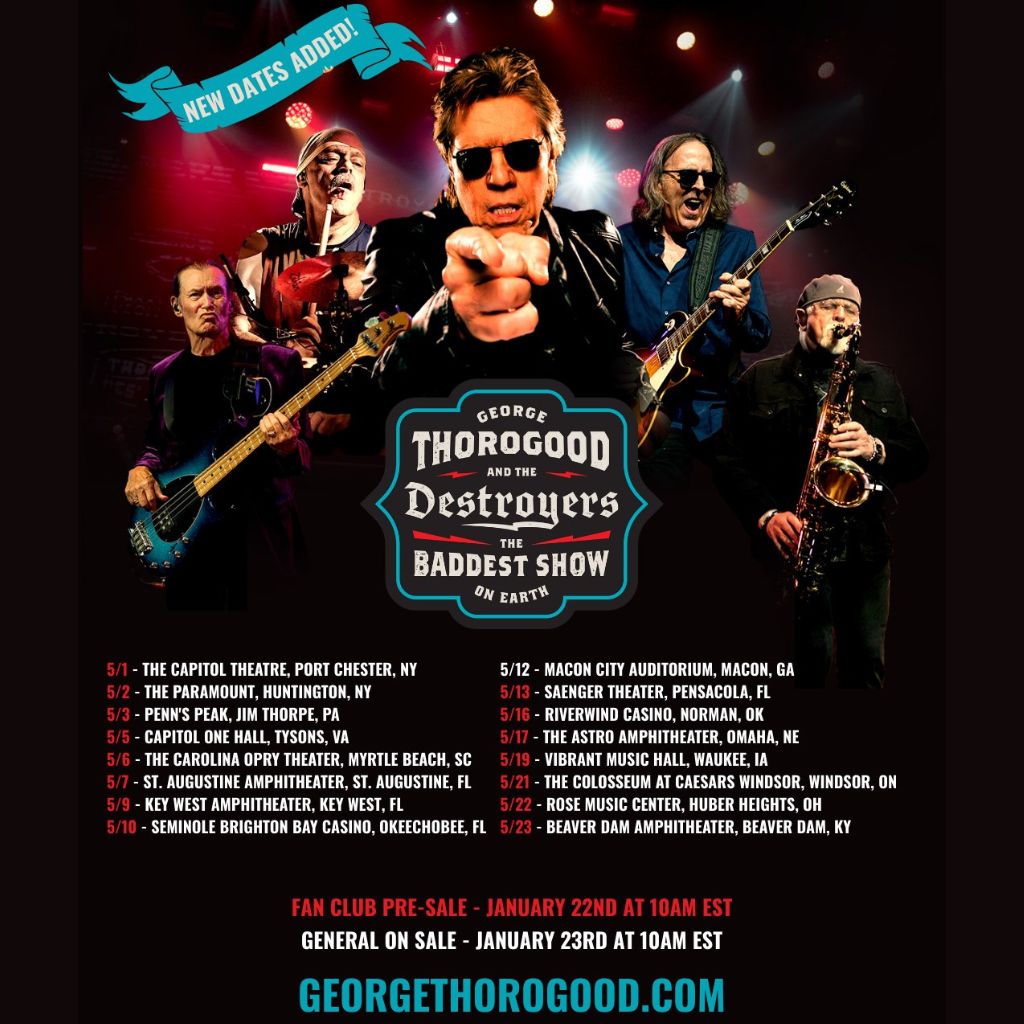 George Thorogood 2026 Tour Dates