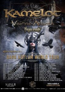 Kamelot 2026 The Dark Asylum World Tour Dates, Setlist & Presale