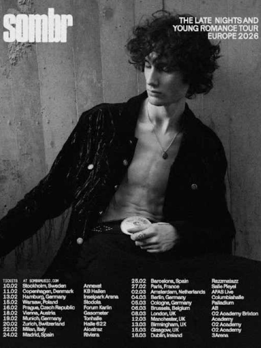 Sombr Tour 2026 Dates, Venues, Setlist & Presale Tickets