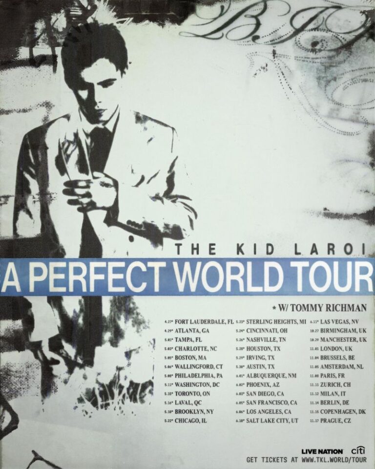 The Kid LAROI Tour Setlist 2026 - Songs, Dates & Venues