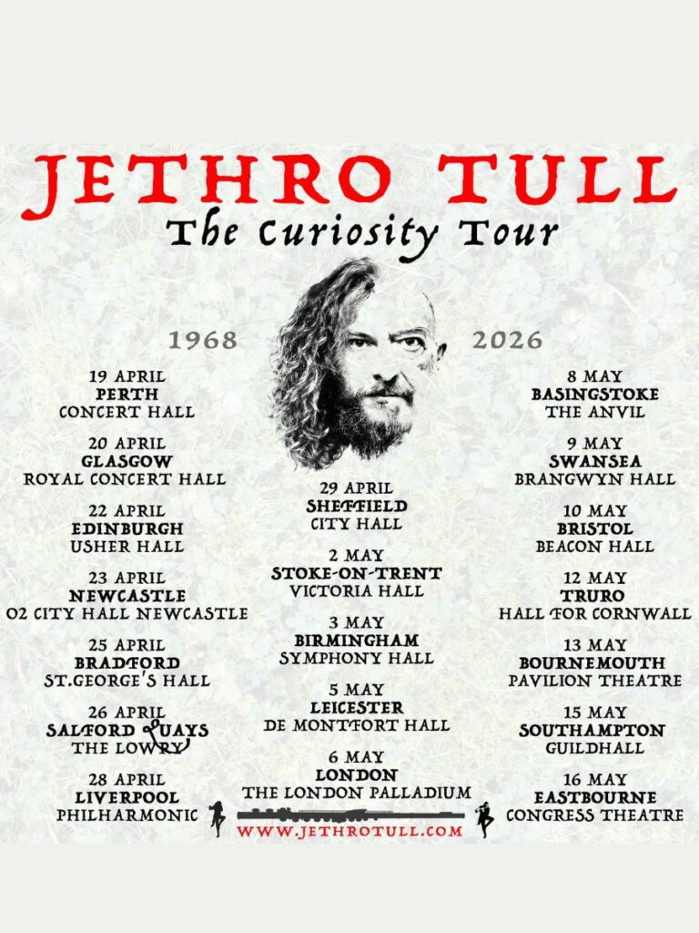 Jethro Tull 2026 Tour: Is Jethro Going On A Tour?