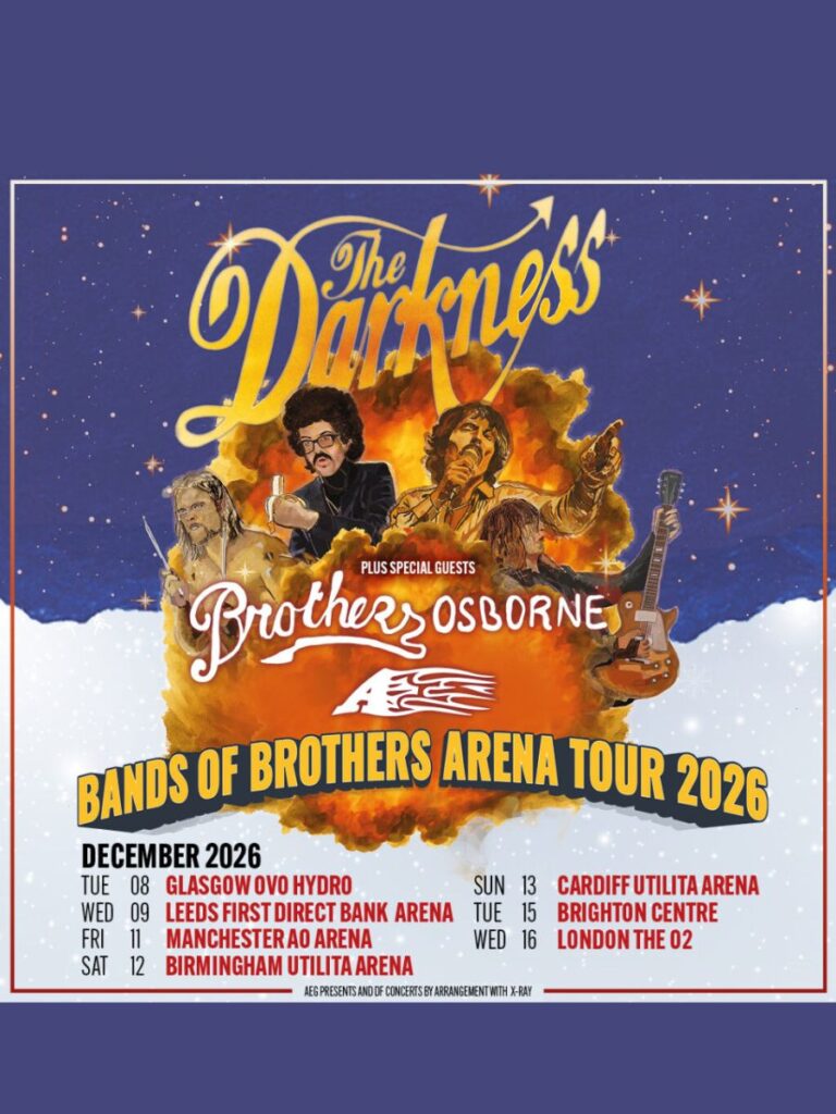 The Darkness 2026 Tour Setlist – Dates, Cities & Tickets