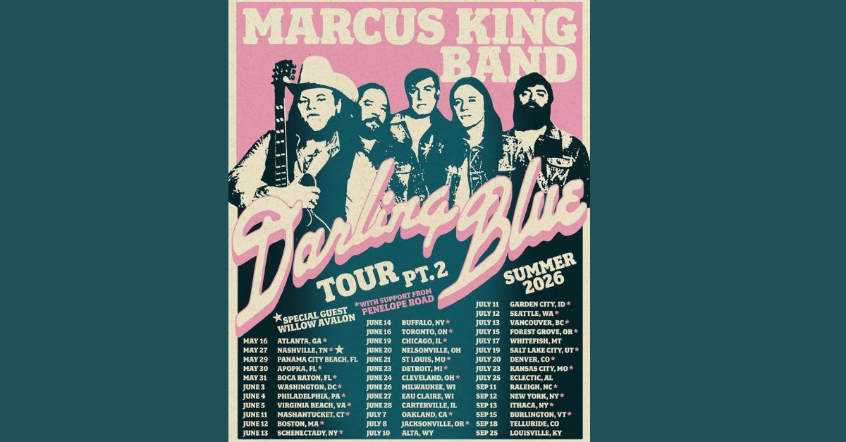 The Marcus King Tour Dates 2026 Summer Announced