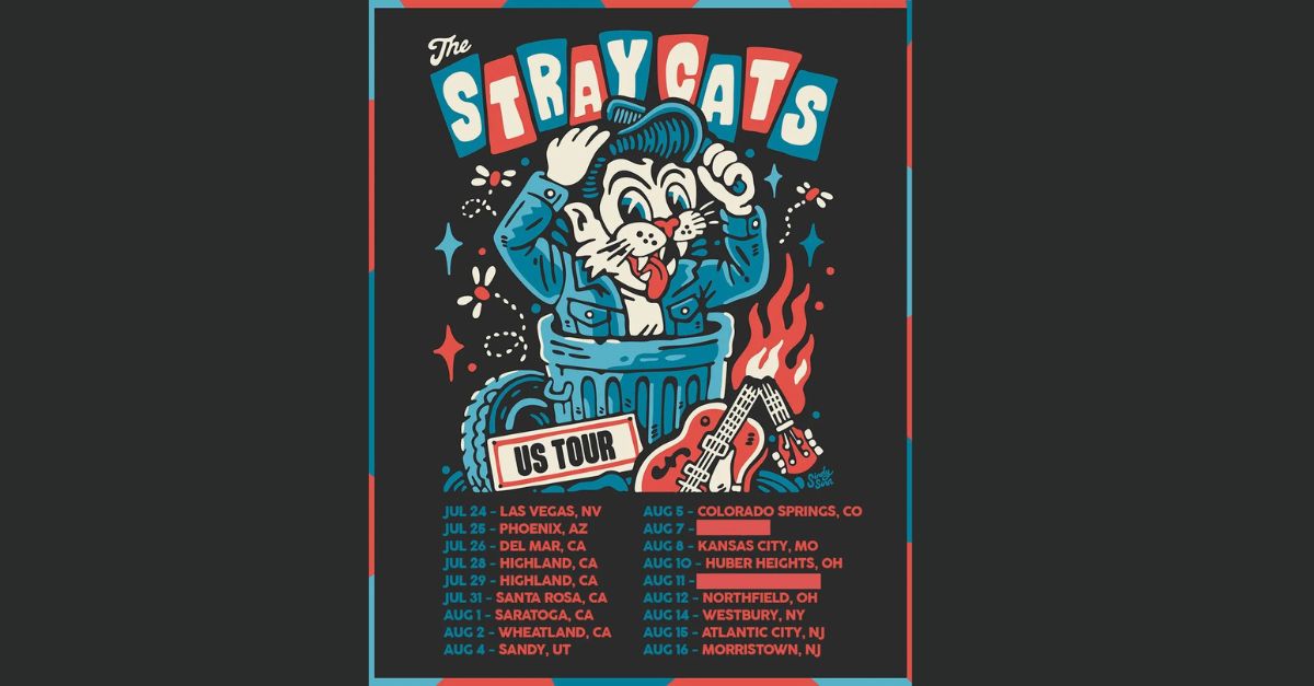 The Stray Cats Announce Summer 2026 US Tour