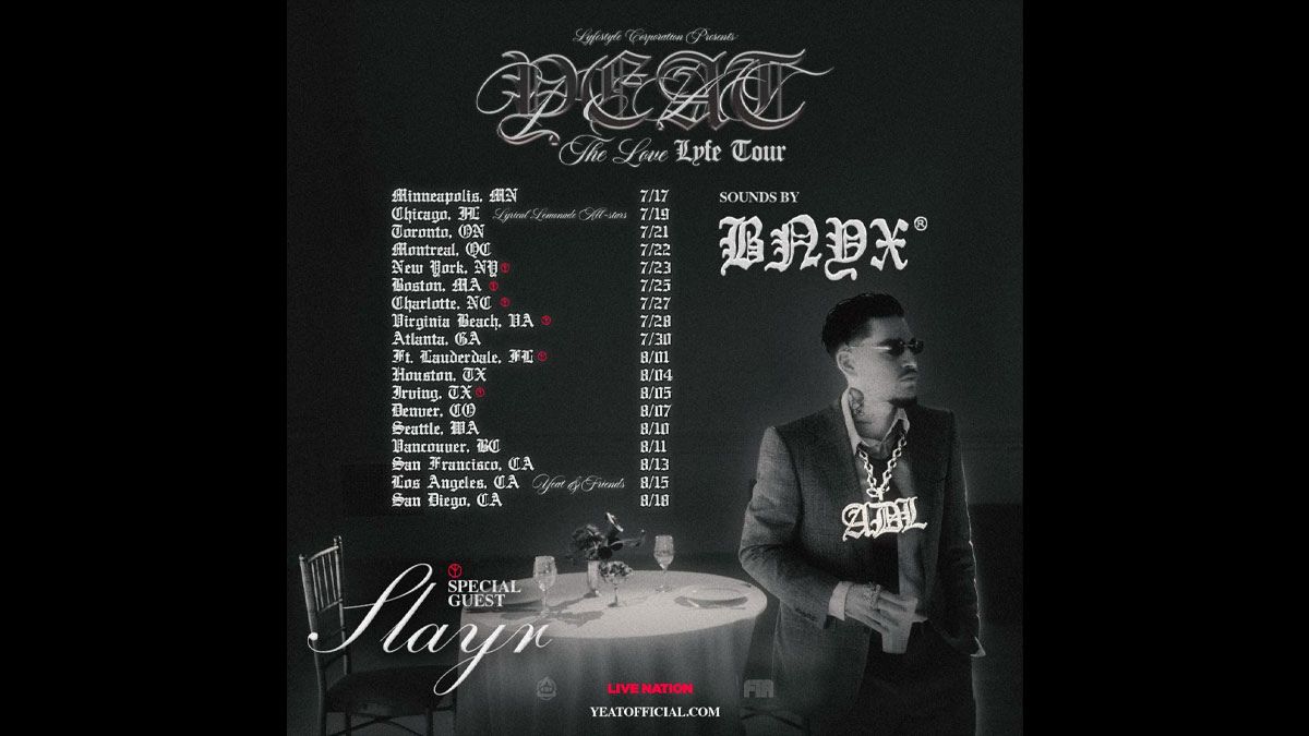 Yeat 2026 Tour Setlist – Dates, Cities, Venues & Presale Tickets