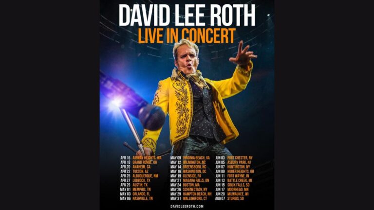 David Lee Roth 2026 Tour Setlist + Video