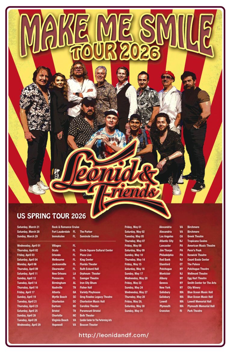 Leonid And Friends Tour 2026 - Dates, Setlist, Cities & Tickets