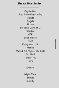 The Xx 2026 Tour Setlist – Dates, Cities, Venues & Presale Tickets