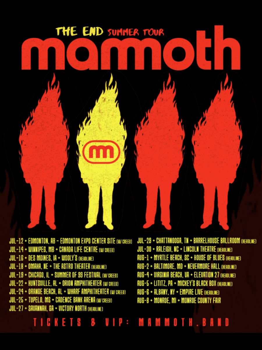 Wolfgang Van Halen Mammoth 2026 Tour Dates | Full Schedule