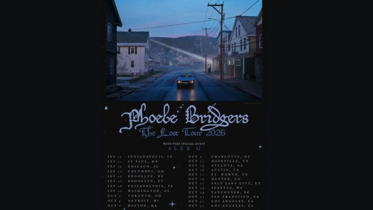 Phoebe Bridgers 2026 Tour - Setlist, Dates, Cities & Presale Info