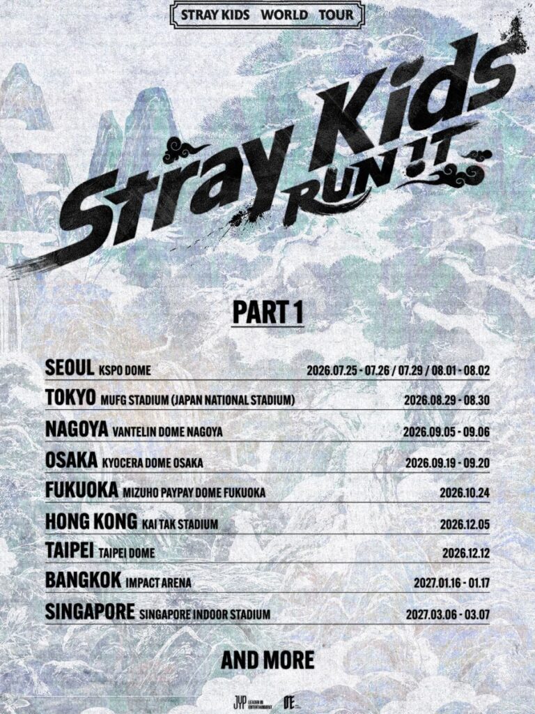 SKZ World Tour 2026 Country List: Cities, Venues & Dates
